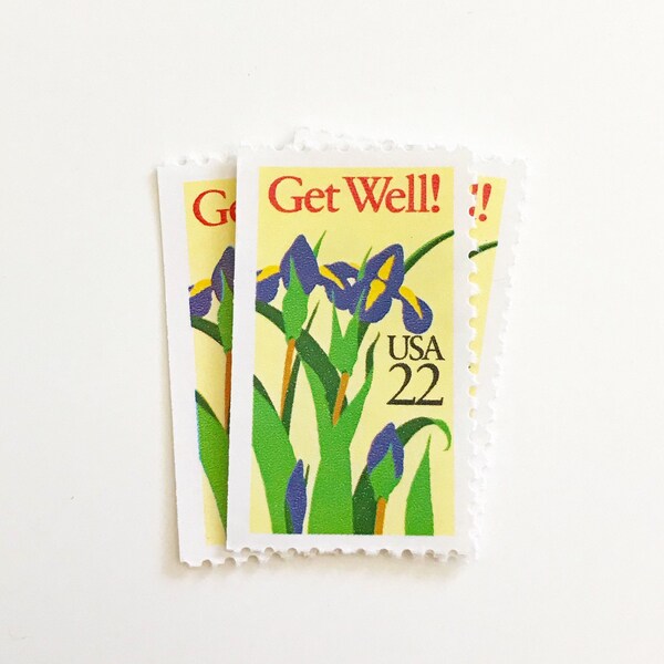 Get Well Stamps - Etsy