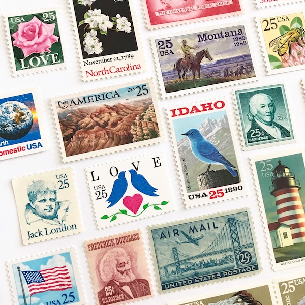 33 Cent Stamps - Etsy