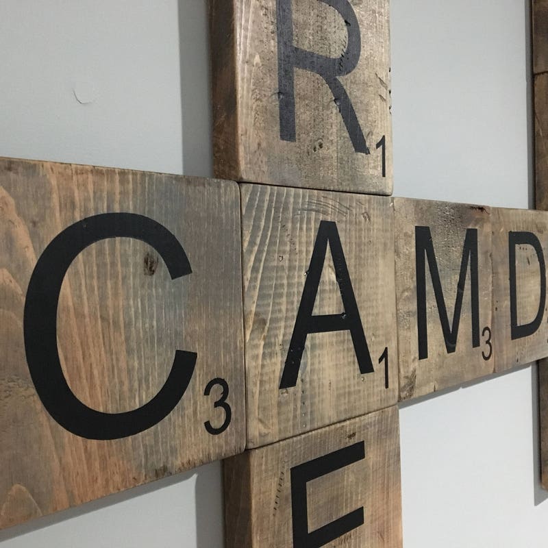 Large Scrabble Tiles - Etsy