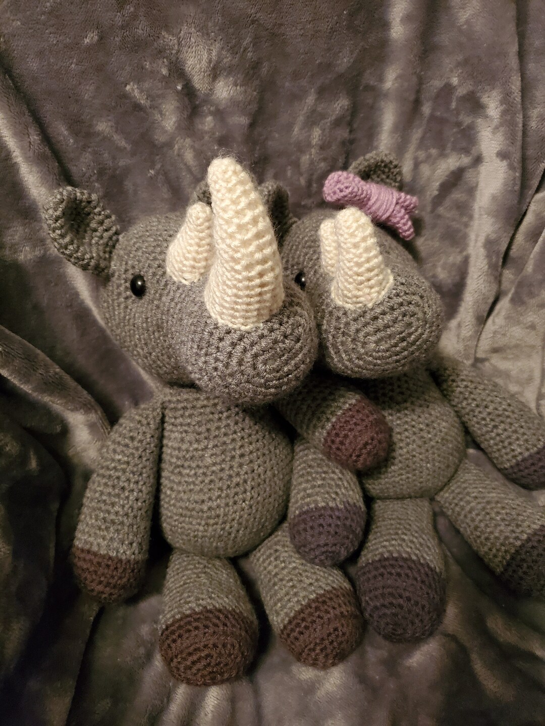 Henry the Rhinoceros Crochet Pattern - Etsy