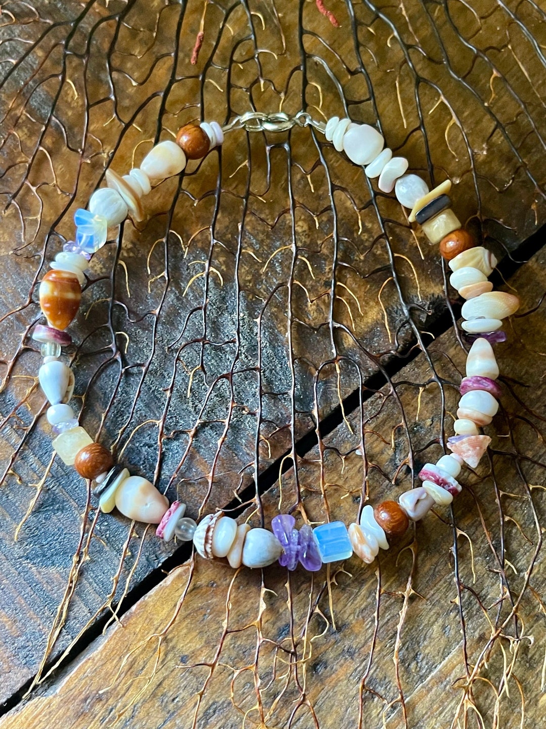 Hawaii Shells Boho Beach Anklet Hawaiian Shells Vintage Beads Anklet ...