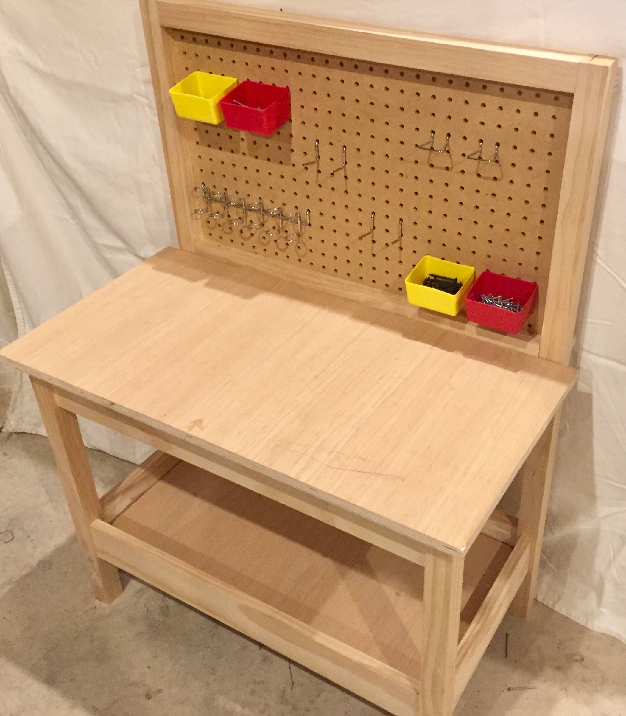 Basic Children's Workbench - Etsy