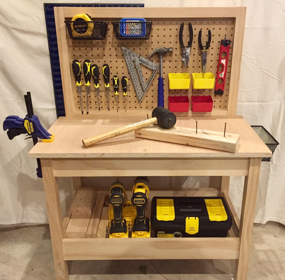 Basic Children's Workbench - Etsy