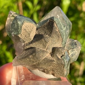 Chlorite Included Quartz Cluster | Skardu Valley Pakistan - Etsy