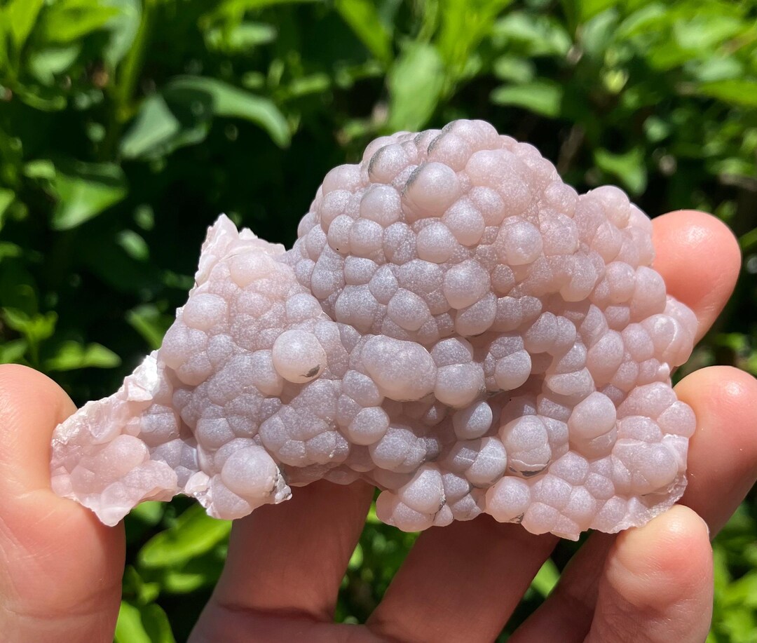 Rare: Pink Botryoidal Datolite Over Calcite and Danburite | Mexico - Etsy