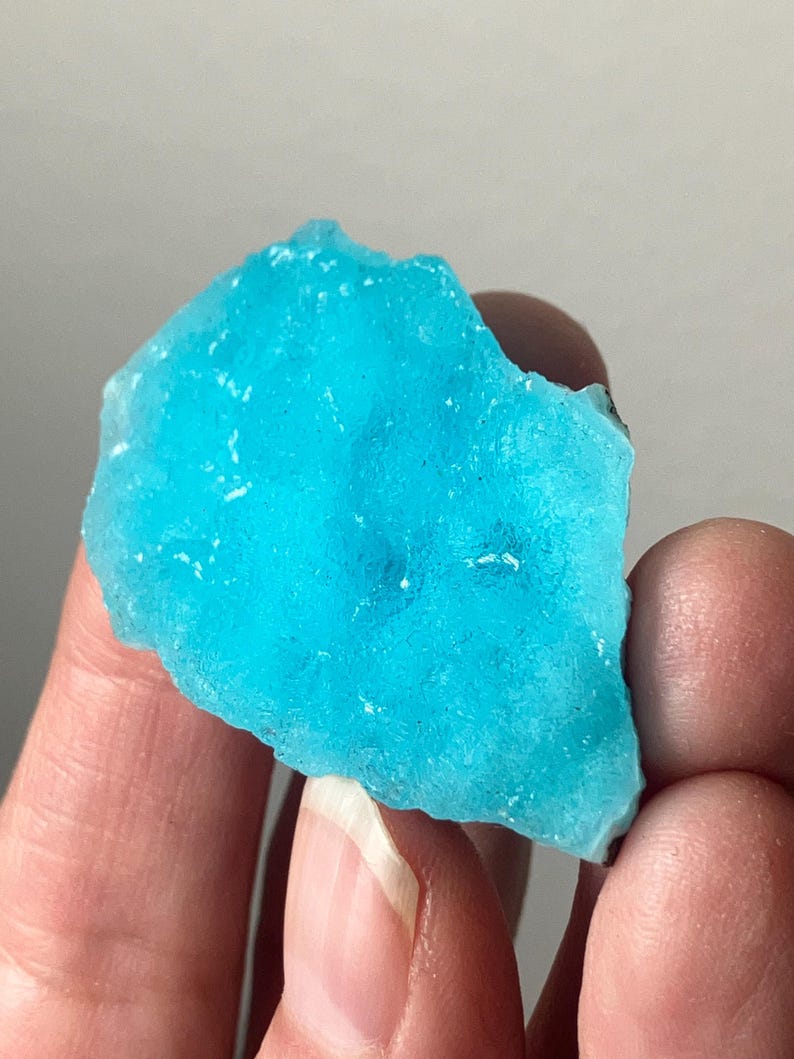 Sky Blue Hemimorphite Specimen | DRC - Etsy