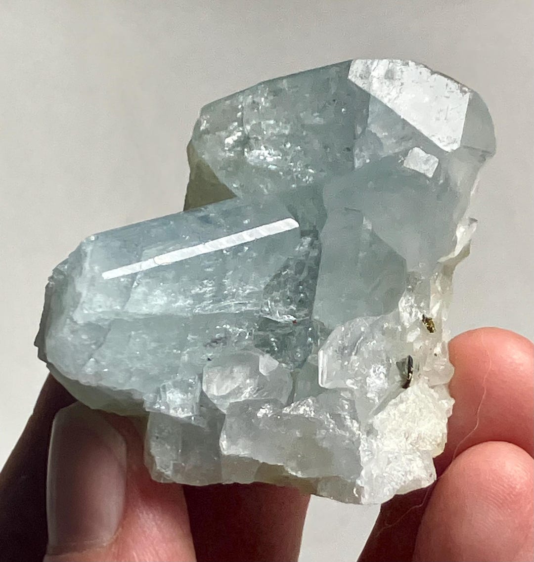 Blue and Green Datolite Cluster | Chalcopyrite | Charcas SLP Mexico - Etsy