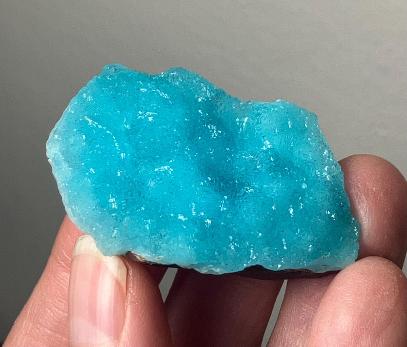 Sky Blue Hemimorphite Specimen | DRC - Etsy