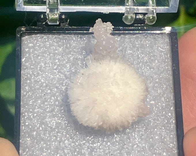 Pink Botryoidal Datolite on Scolicite | Thumbnail | Mexico - Etsy