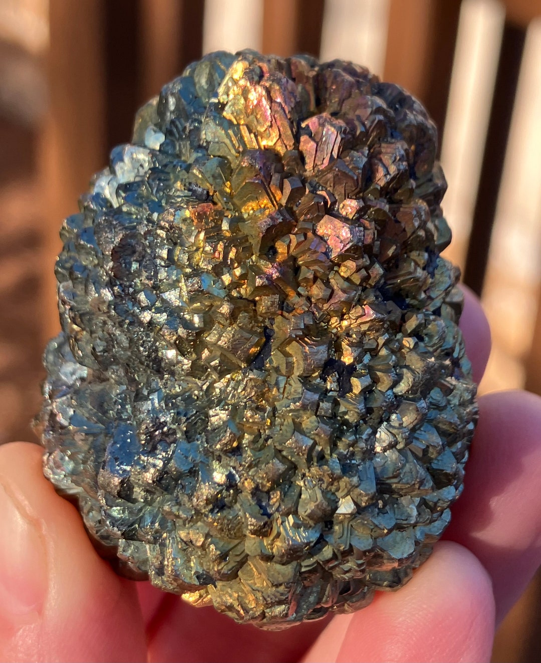 Iridescent Pyrite Marcasite Nodule | Pakistan - Etsy