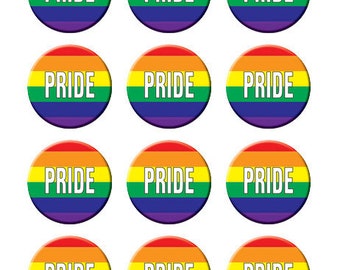 Pride cake topper | Etsy