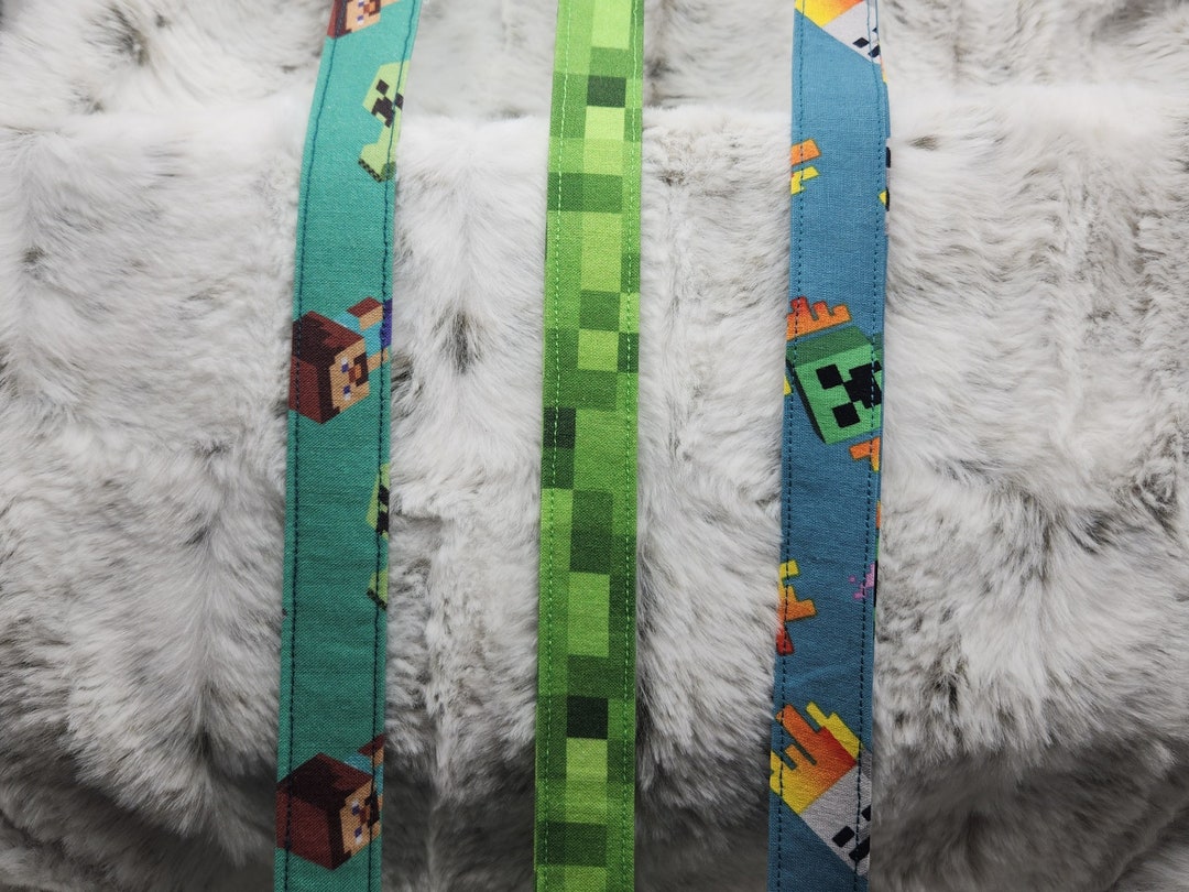 Minecraft Fabric Breakaway Lanyard - Etsy
