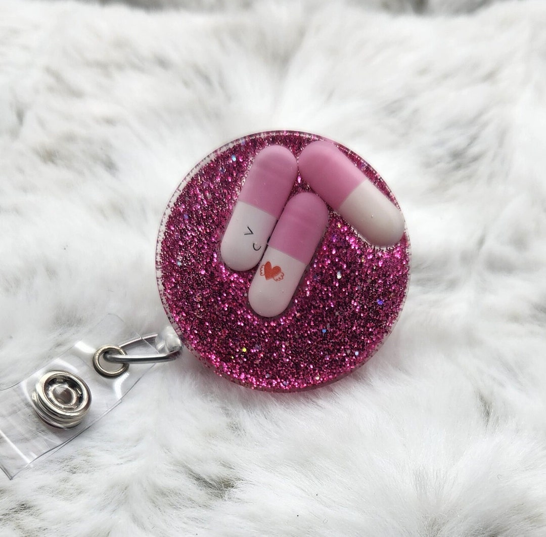 Pill Badge Reel - Etsy