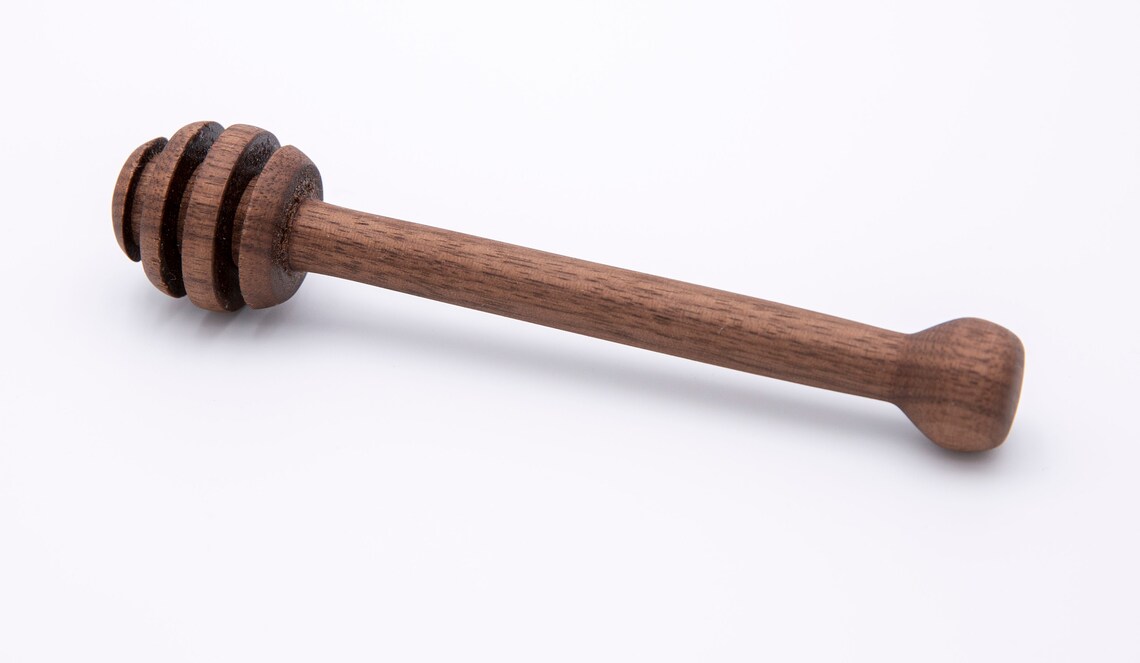 Hand Turned Honey Dipper, in Walnut, Cherry, Cedar or Maple! - Etsy