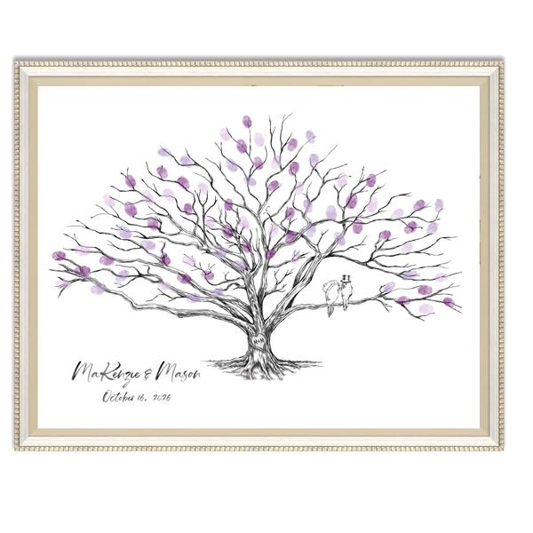 Fingerprint Guestbook - Etsy