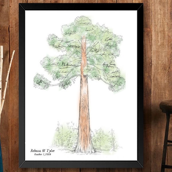 Signature Tree - Etsy