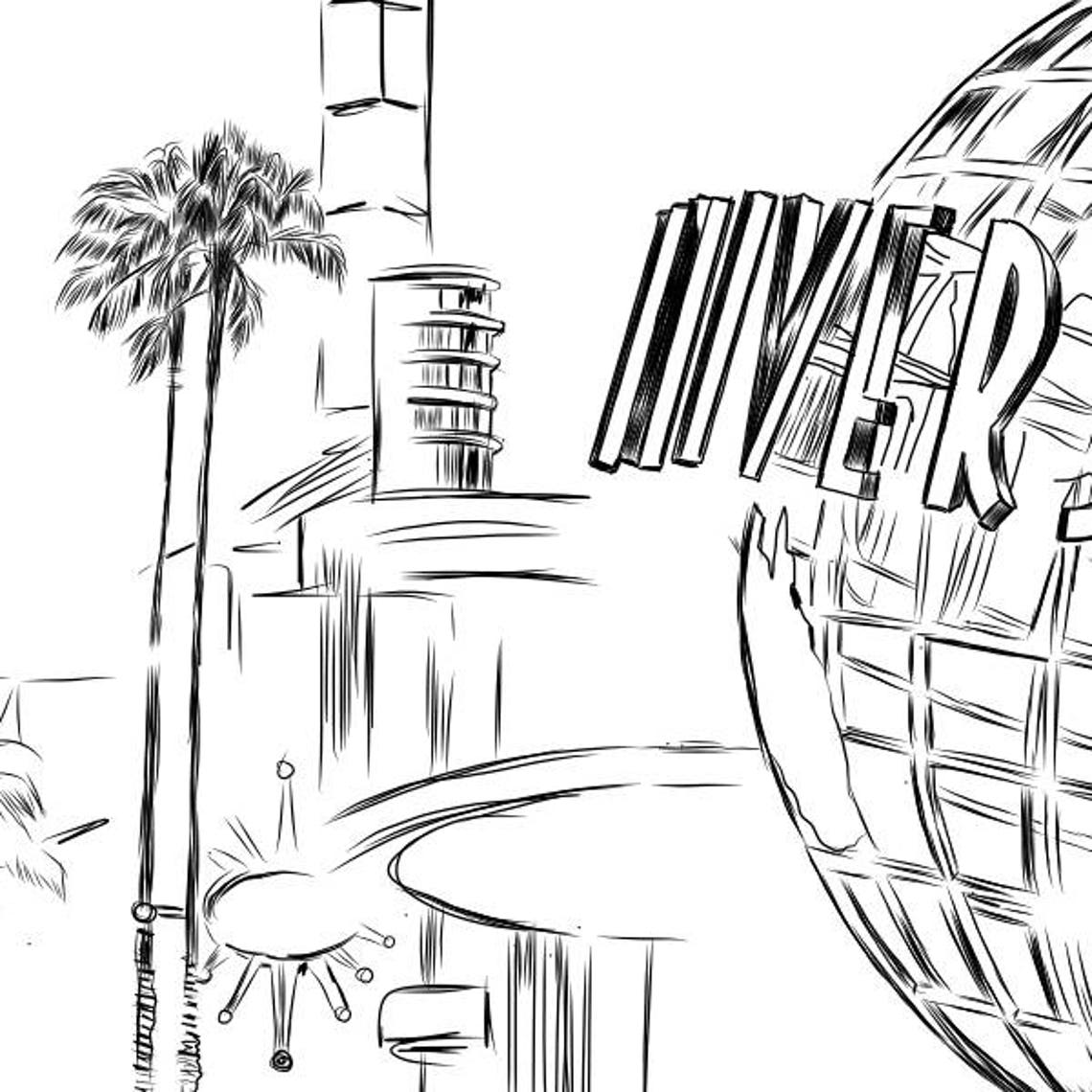 Universal Studios Birthday Party Guestbook Print, Guest Book, Bridal ...