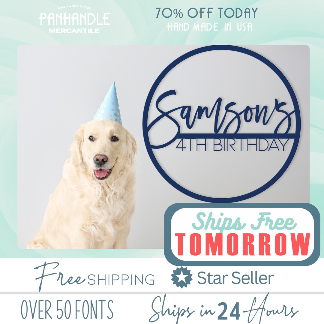 Custom Event Sign Round Wood Party Sign Hoop Anniversary - Etsy