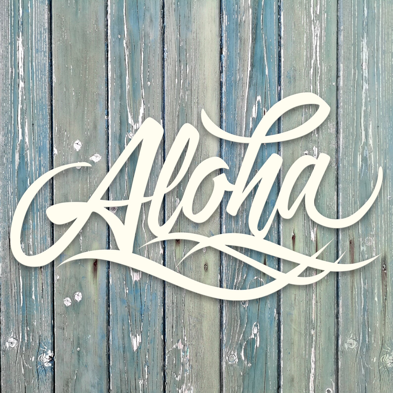 Aloha Sign Aloha Sign Welcome Sign Hawaiian Aloha Sign - Etsy