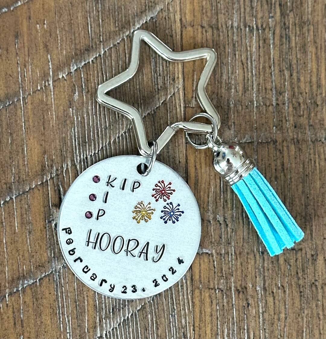 Gymnastics Kip Kip Hooray Personalized Bag Tag Keychain - Etsy