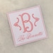 Family Monogram Calling Cards | Initial Enclosure Cards | Holiday ...
