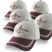 Nautical Star Anchor Captain and Crew Embroidery Adjustable Burgundy ...