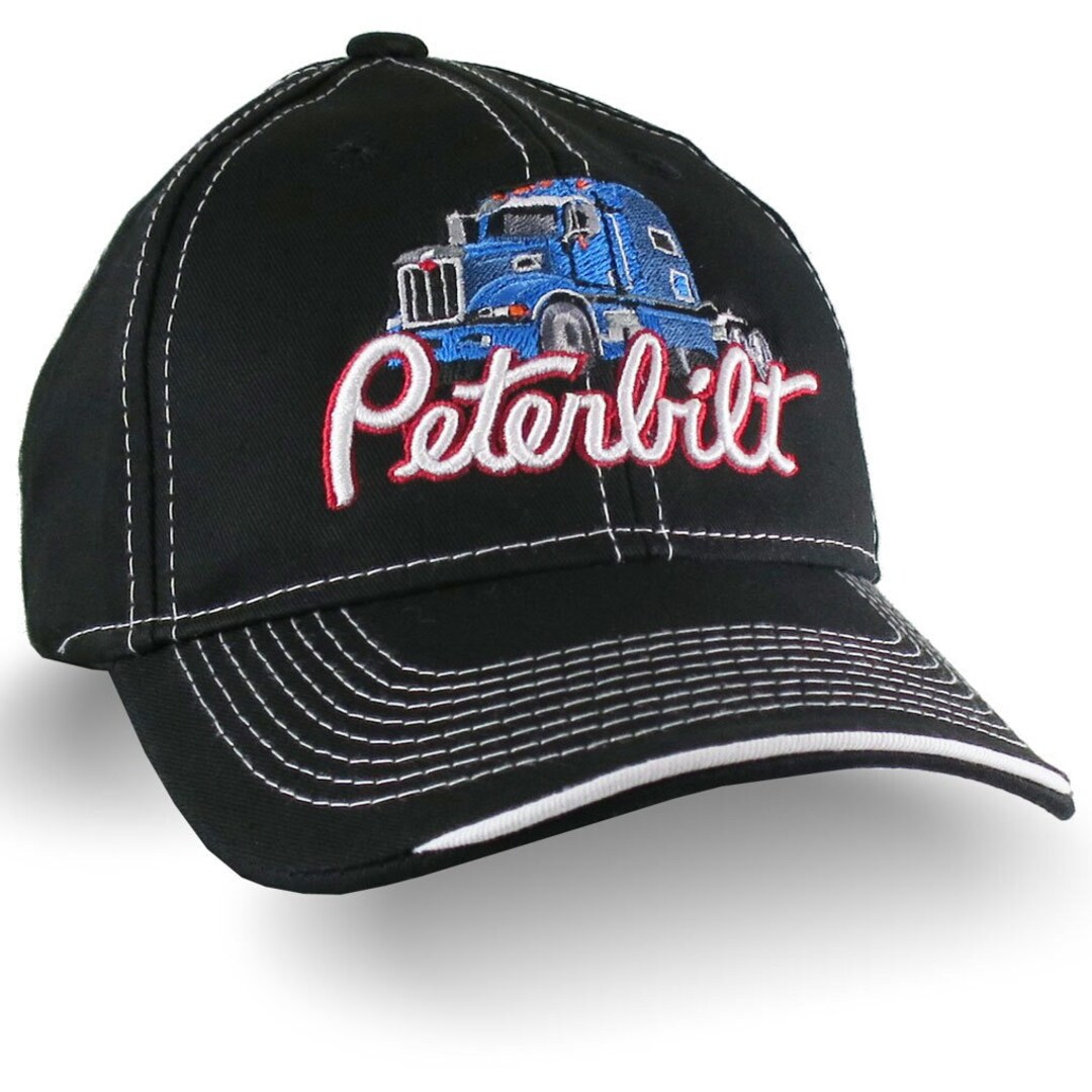 American Truck Driver Freight Embroidery on an Adjustable Black ...