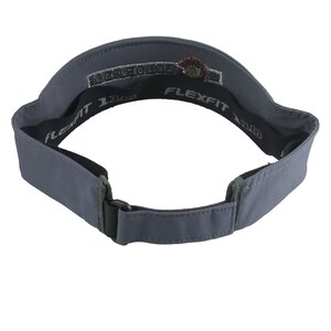 Colorado State Flag Embroidery on a Sporty Adjustable Charcoal Grey Sun ...