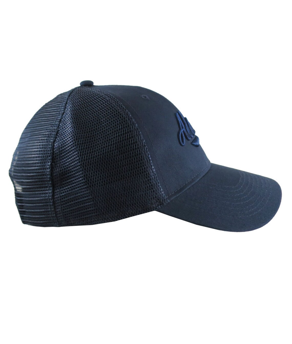 Alaska State 3D Puff Raised Navy Blue Embroidery Design on an - Etsy