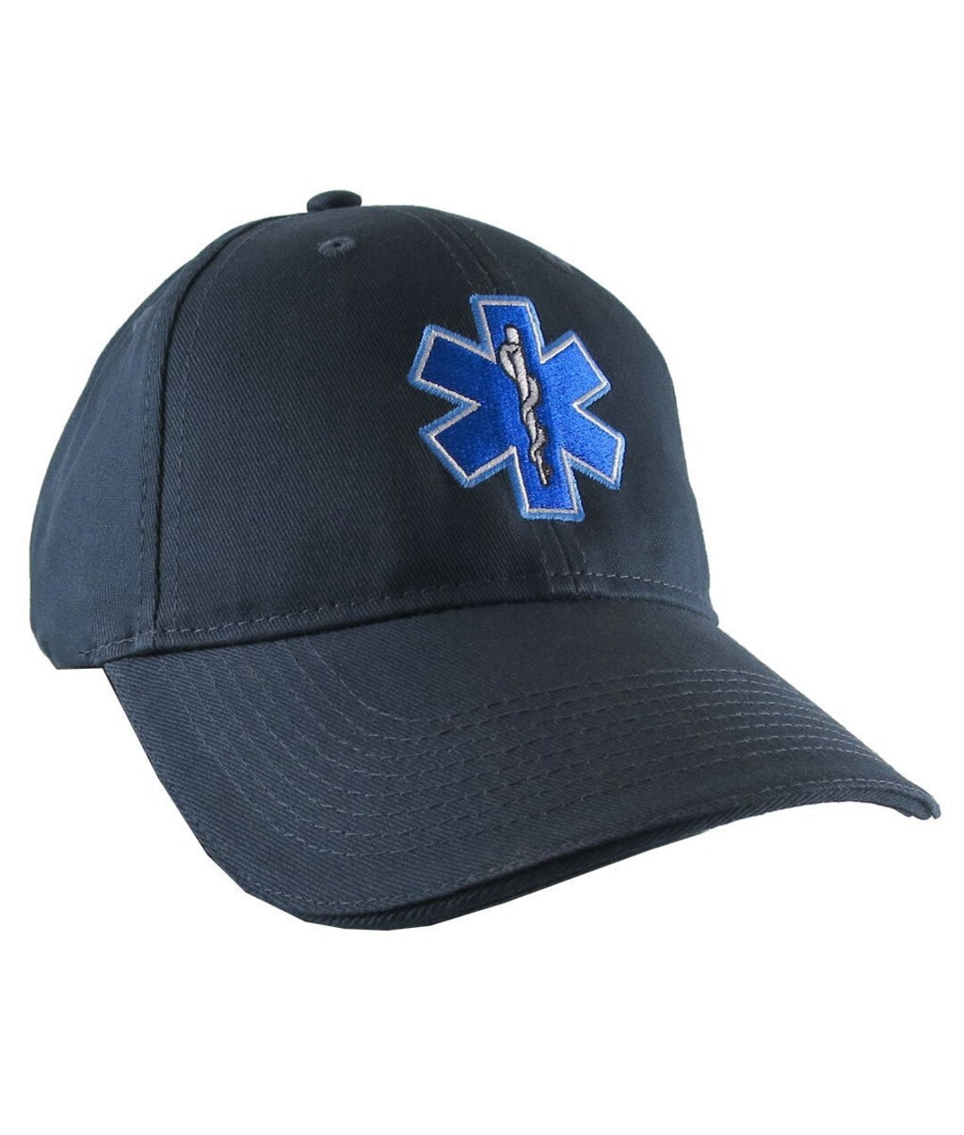 Embroidered Star of Life Baseball Cap - Personalized EMT Paramedic Gift ...