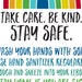 Classroom Care PRINTABLE Poster Instructional, Wash Your Hands - Etsy