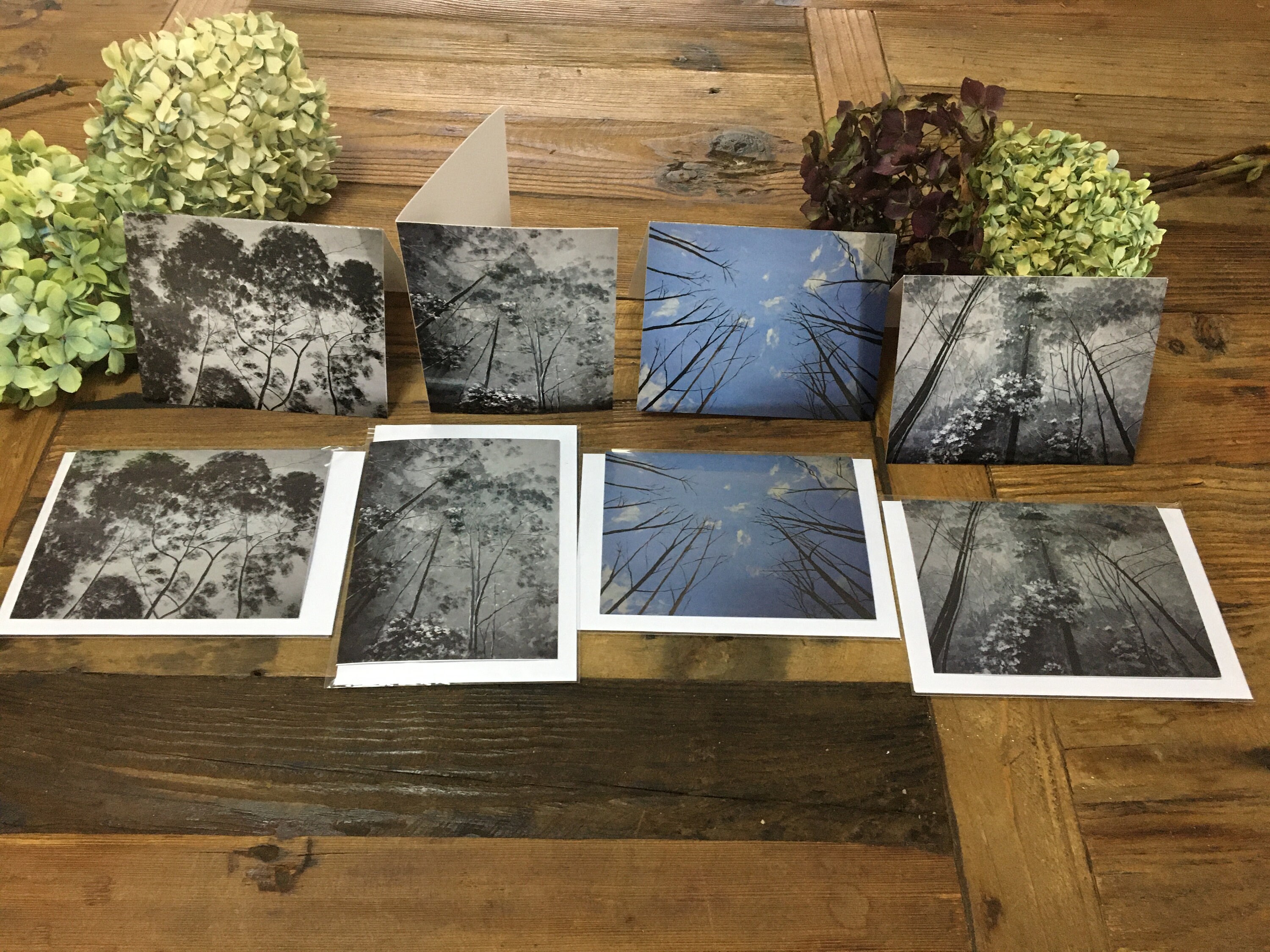Acrylic Painting Greeting Card Pack - Etsy