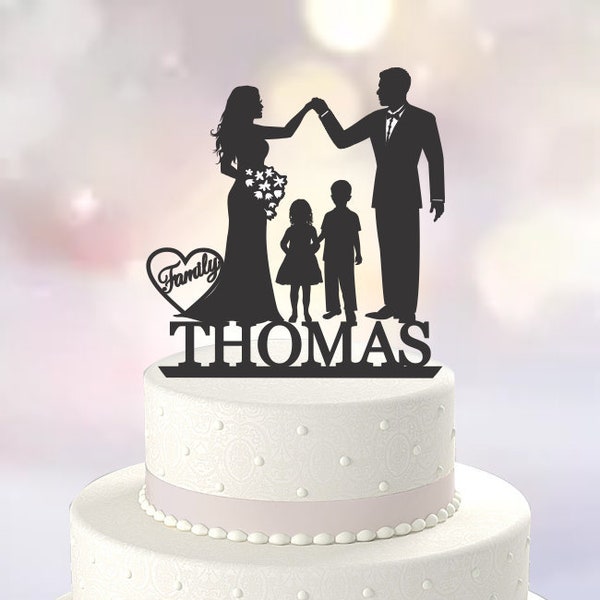 Cake Topper Family - Etsy