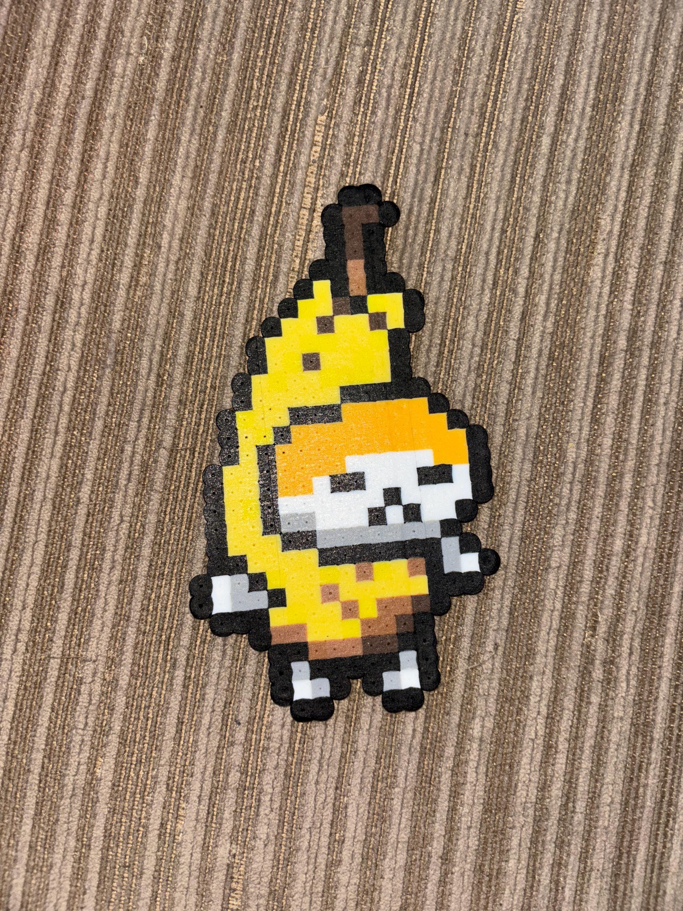 Banana Cat Perler Bead - Etsy