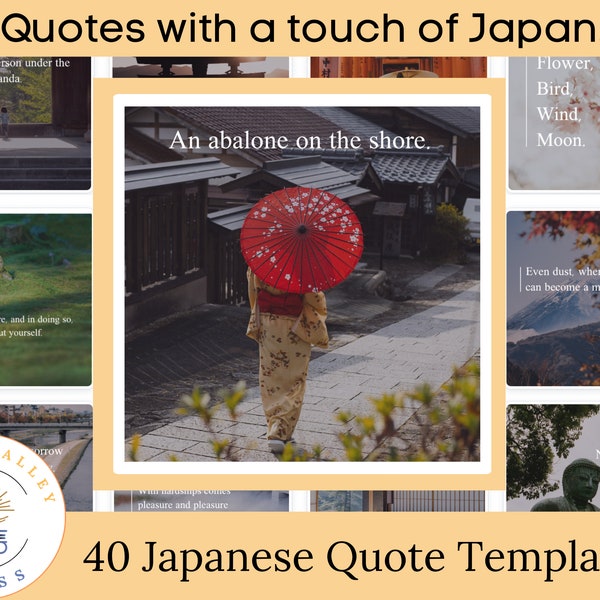 Japanese Canva - Etsy