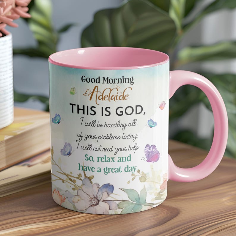 Personalized Christian Coffee Mug Bible Study Gift, Inspirational Mug ...