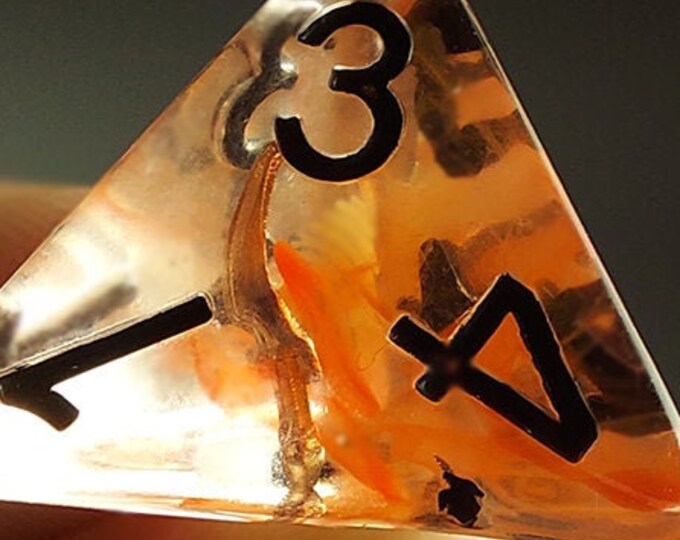 Dnd Dice Set / Rogue Dagger in Red / Tabletop RPG Polyhedral Dice, D&D ...