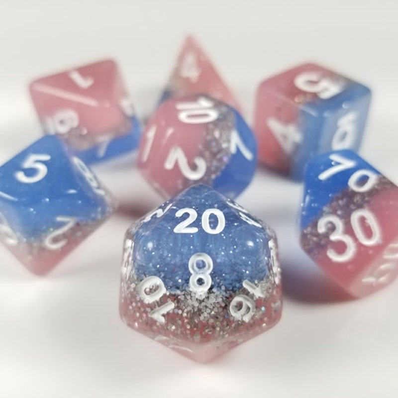 Pink Dice - Etsy