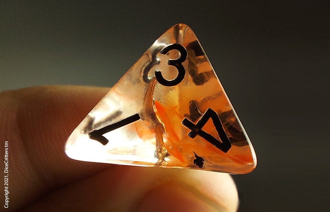 Dnd Dice Set / Rogue Dagger in Red / Tabletop RPG Polyhedral Dice, D&D ...