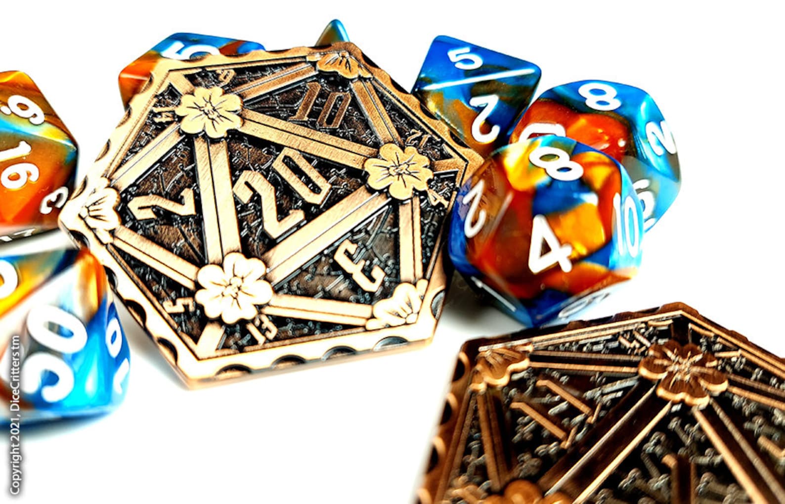 2-sided D2 Dnd Coin / Flip for It CRIT or FAIL / RPG - Etsy