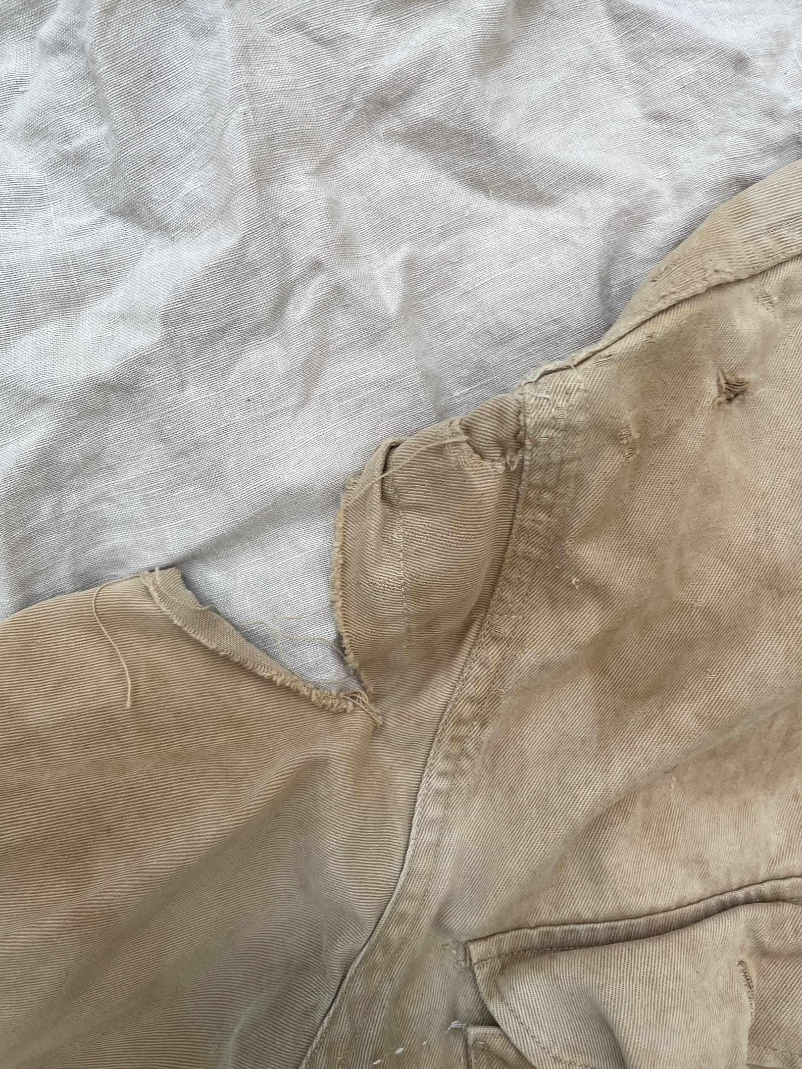 Thrashed Military Shirt / Movie Prop Shirt - Etsy