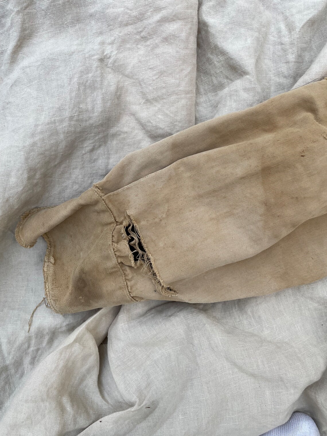 Thrashed Military Shirt / Movie Prop Shirt - Etsy