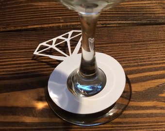 Wine glass ring | Etsy