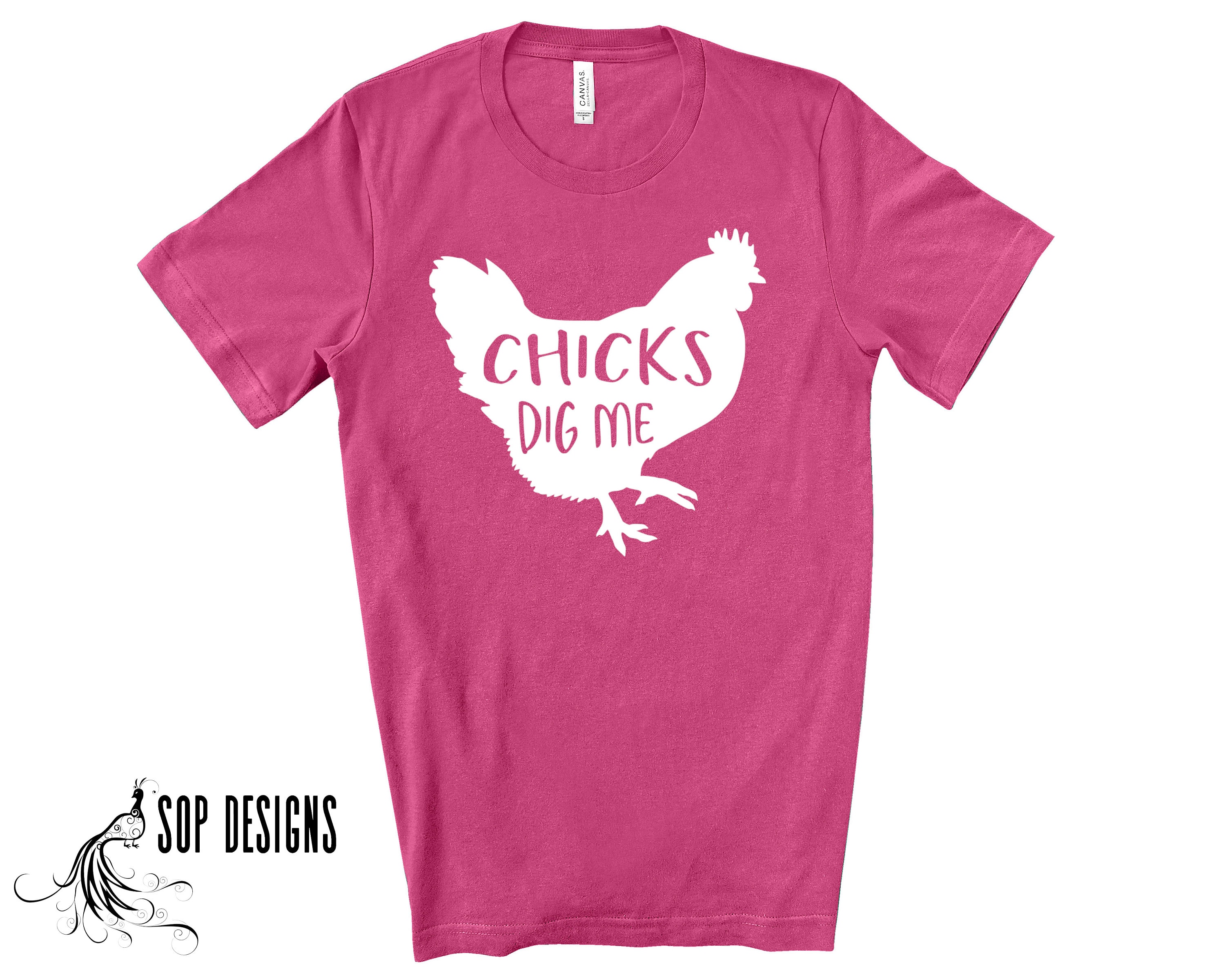Chicks Dig Me T-shirt Funny Chicken Shirt Farm Shirt Urban - Etsy