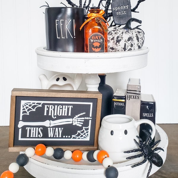 Fright This Way Sign - Etsy