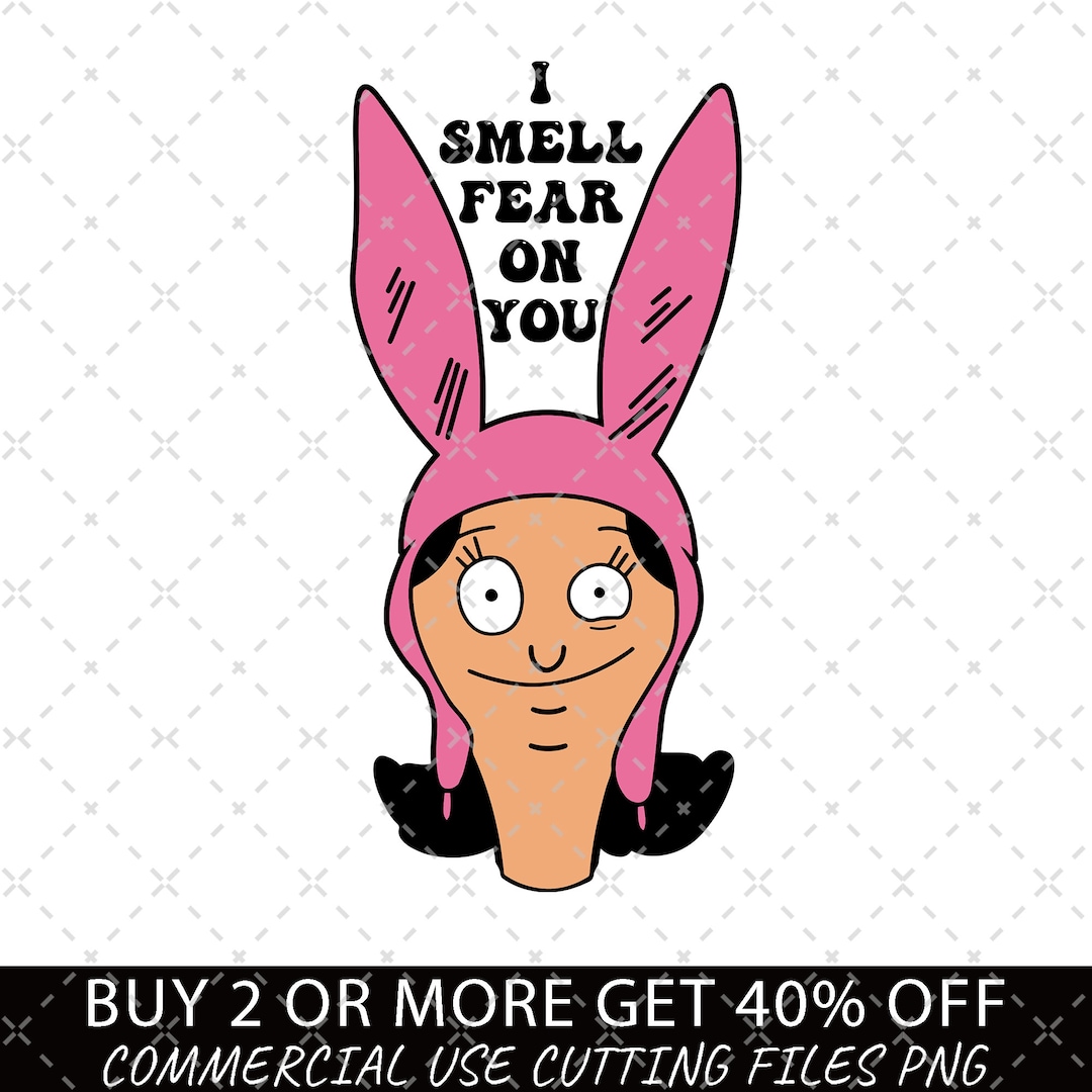 Louise Belcher Bob's Burgers PNG, I Smell Fear on You PNG, Louise ...