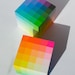 Color Cube (primary to Black) 3d Rainbow Color Theory Sculpture ...