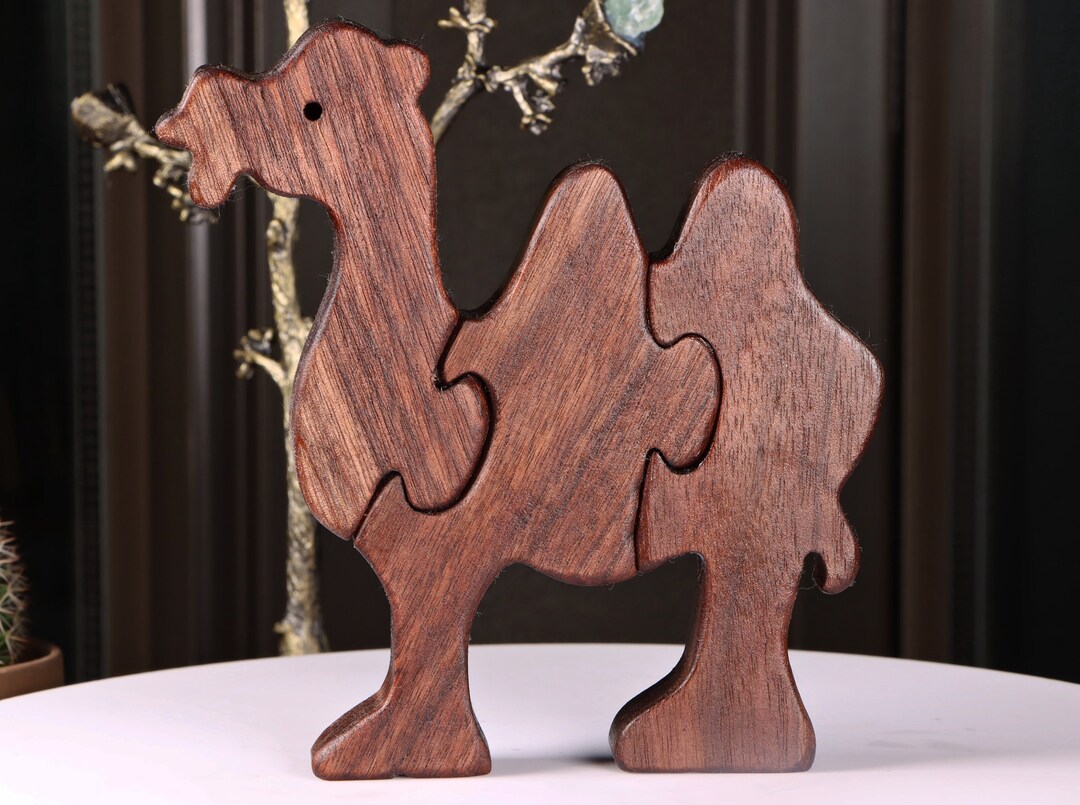 Camel Free-standing Wooden Puzzle - Etsy