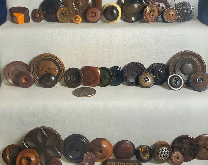 Gorgeous Antique Button Collection - Etsy
