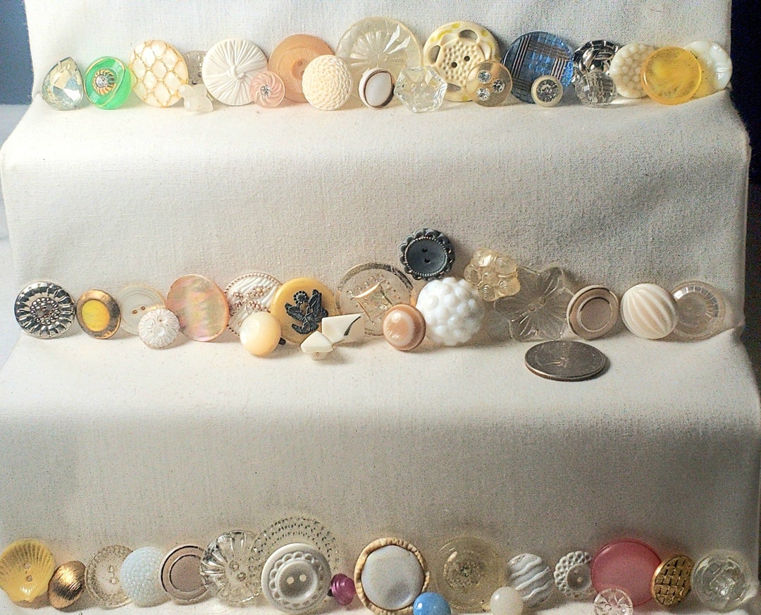 Unique Vintage Button Collection - Etsy